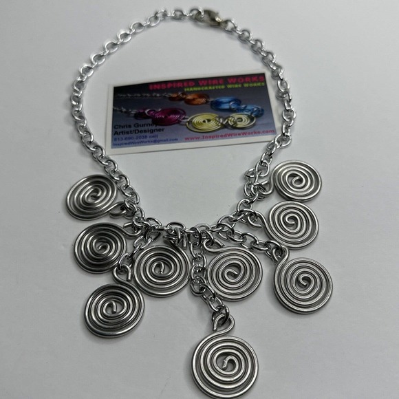 Inspired Wire WOrks | Jewelry | Inspired Wire Works Necklace The Swirl ...